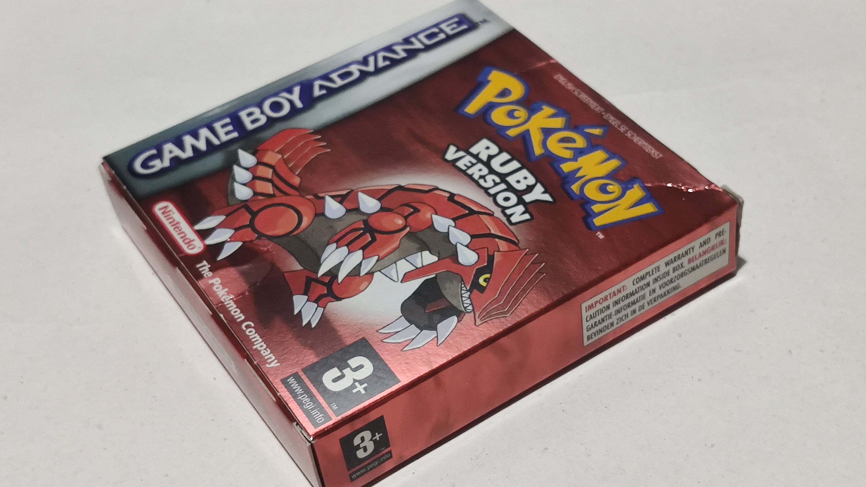 Pokemon Ruby Version game Boy Advance GBA Complete in Box - Etsy