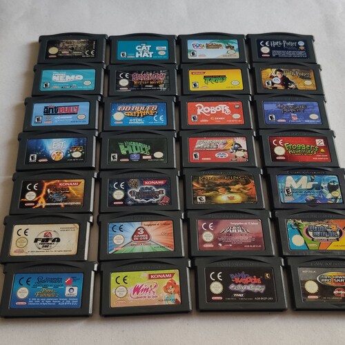 Nintendo Gameboy Advance GBA Games All Authentic. pick and - Etsy