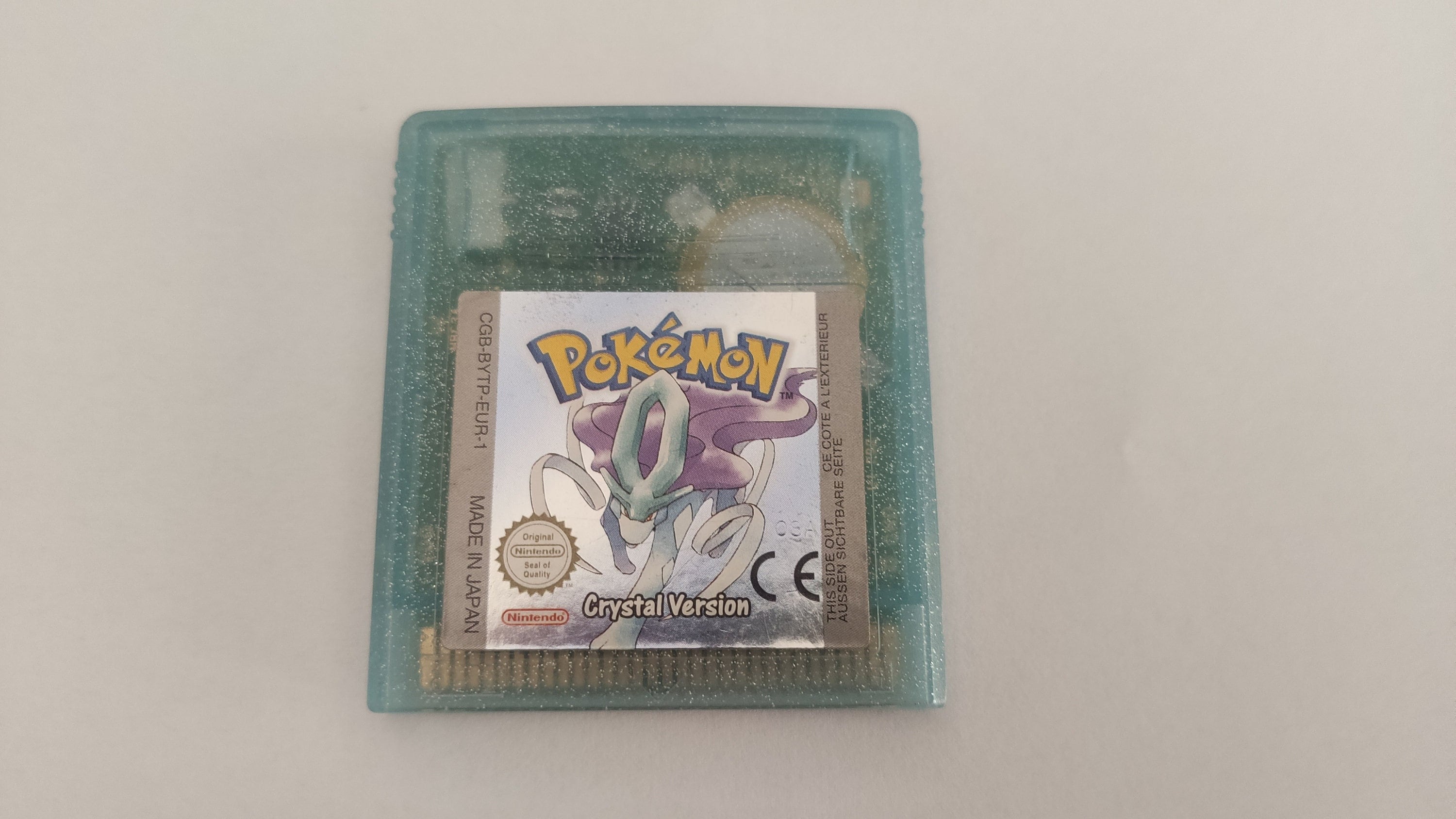 Nintendo Game Boy Pokemon Crystal Version tested works gameboy rare ...