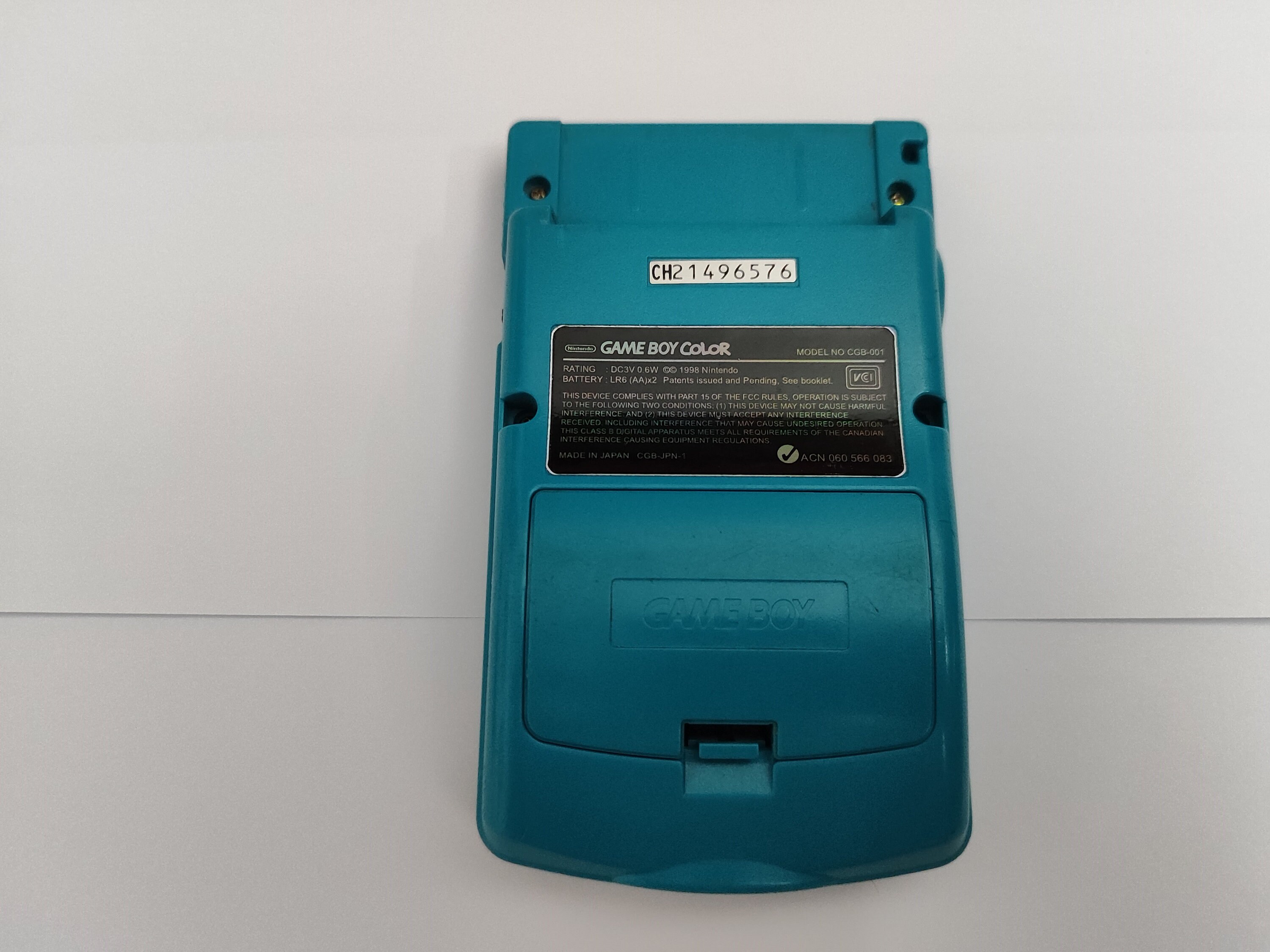 Game Boy Color Nintendo Teal Game Handheld Console Model - Etsy