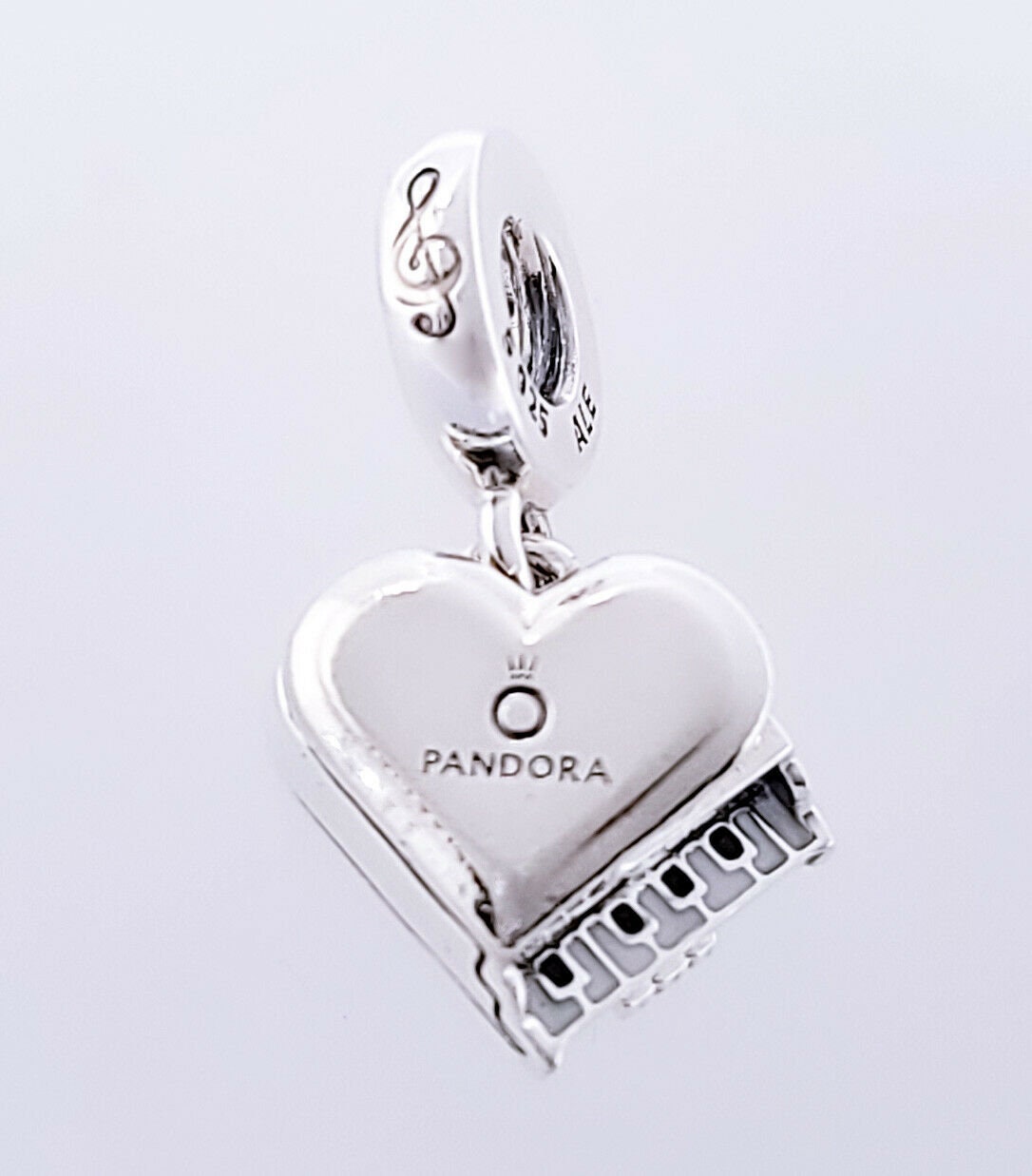 Pandora Grand Piano Heart Dangle Charm 799101C01 Charms for - Etsy UK