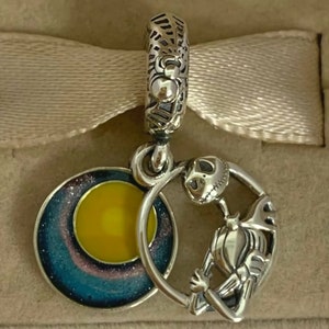 Pandora Disney Nightmare Before Christmas Dangle Charm - Etsy UK