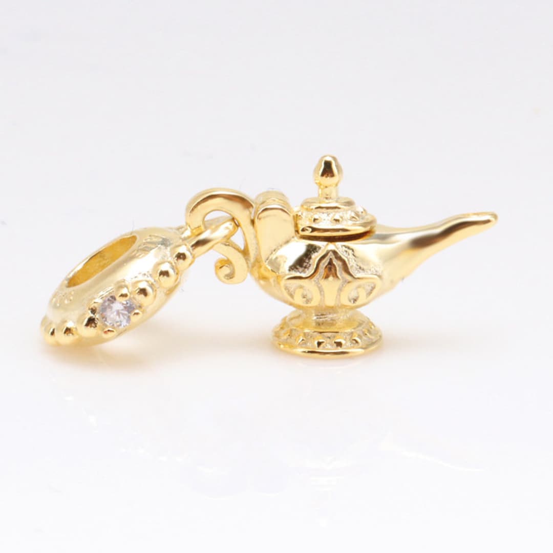 Pandora Charms, Disney Aladdin Magic Lamp, Dangle Charm in Pandora ...