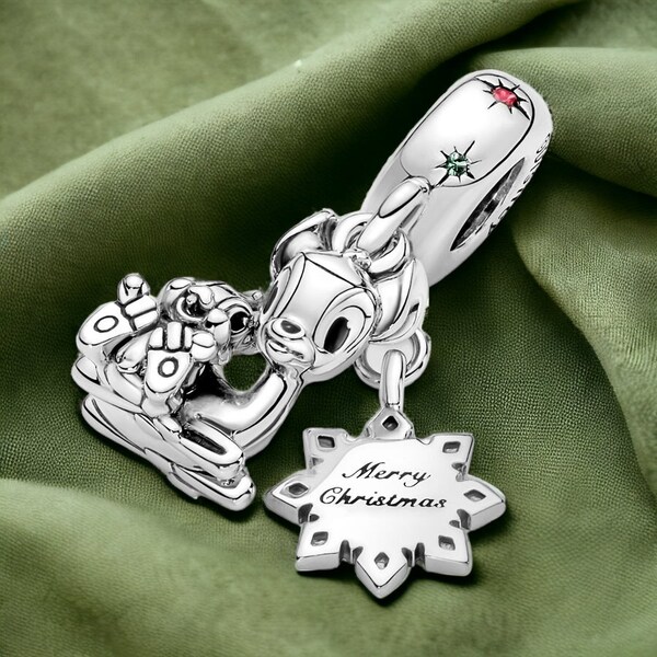 Pandora Bambi and Thumper Charm - Etsy