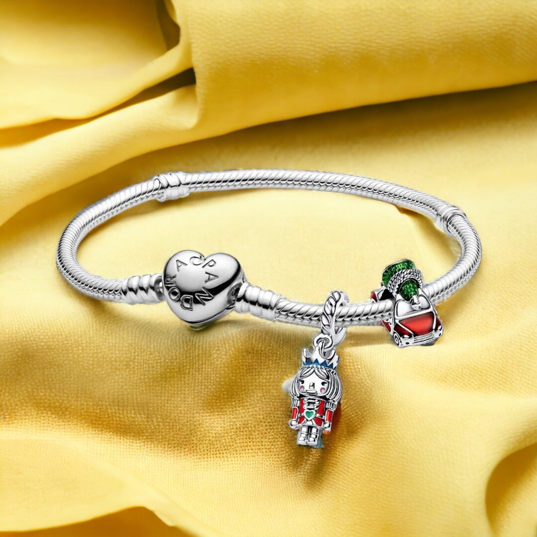 Pandora S925 ALE Christmas Nutcracker and Car Bracelet Set - Etsy