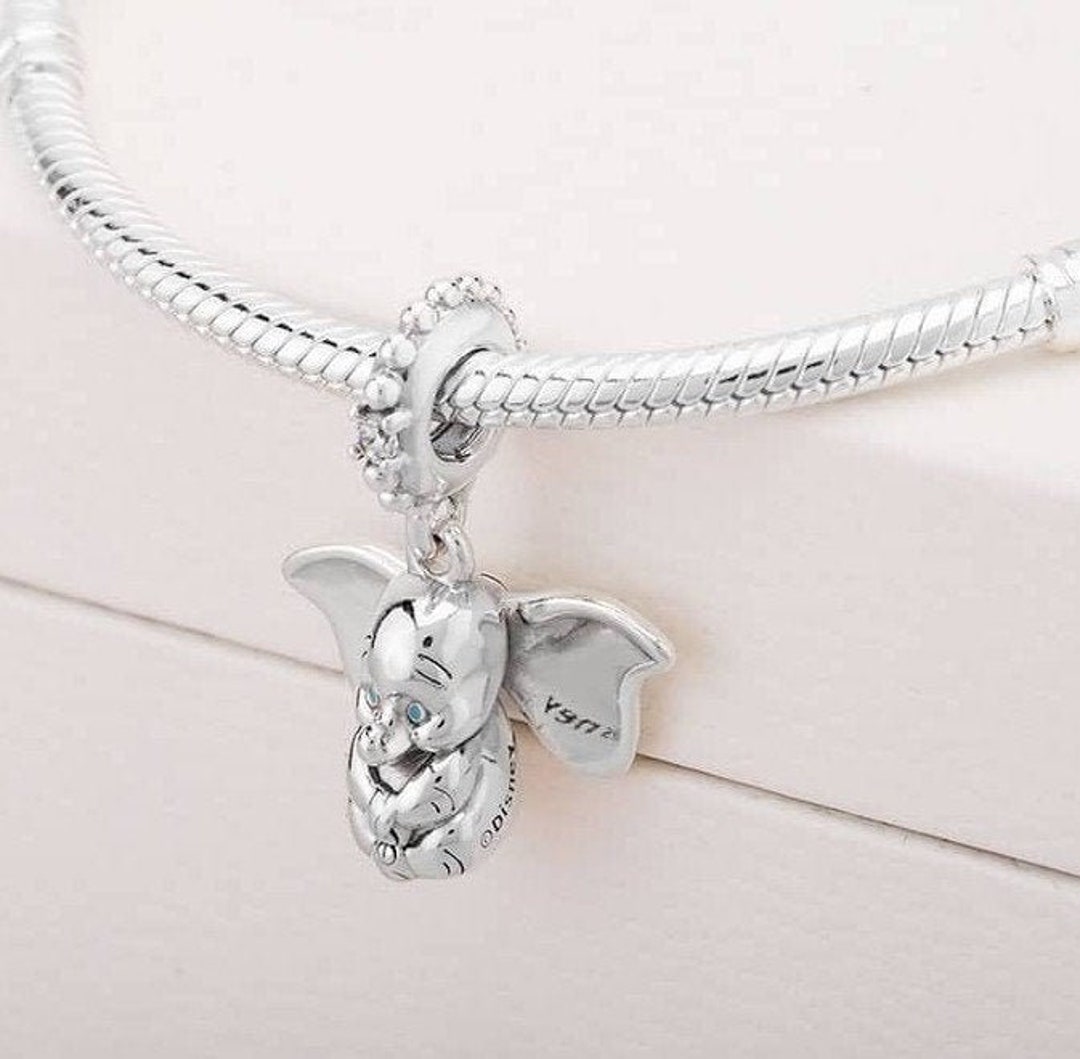 Pandora Charms, Flying Dumbo Charm, Disney Charm, Dangles/dumbo Dangle ...