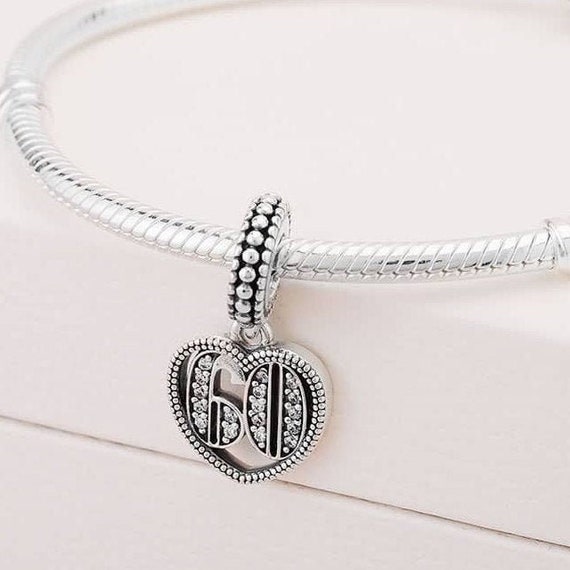 60th Birthday Pandora Charm