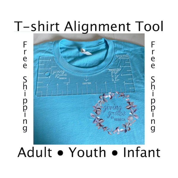 Pocket Tshirt Logo Alignment Tool - Etsy