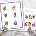 MARDI GRAS Symmetry Matching Puzzle Montessori Inspired - Etsy