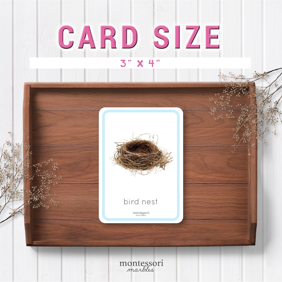 EASTER Flash Cards Montessori Inspired Printable Vocabulary - Etsy