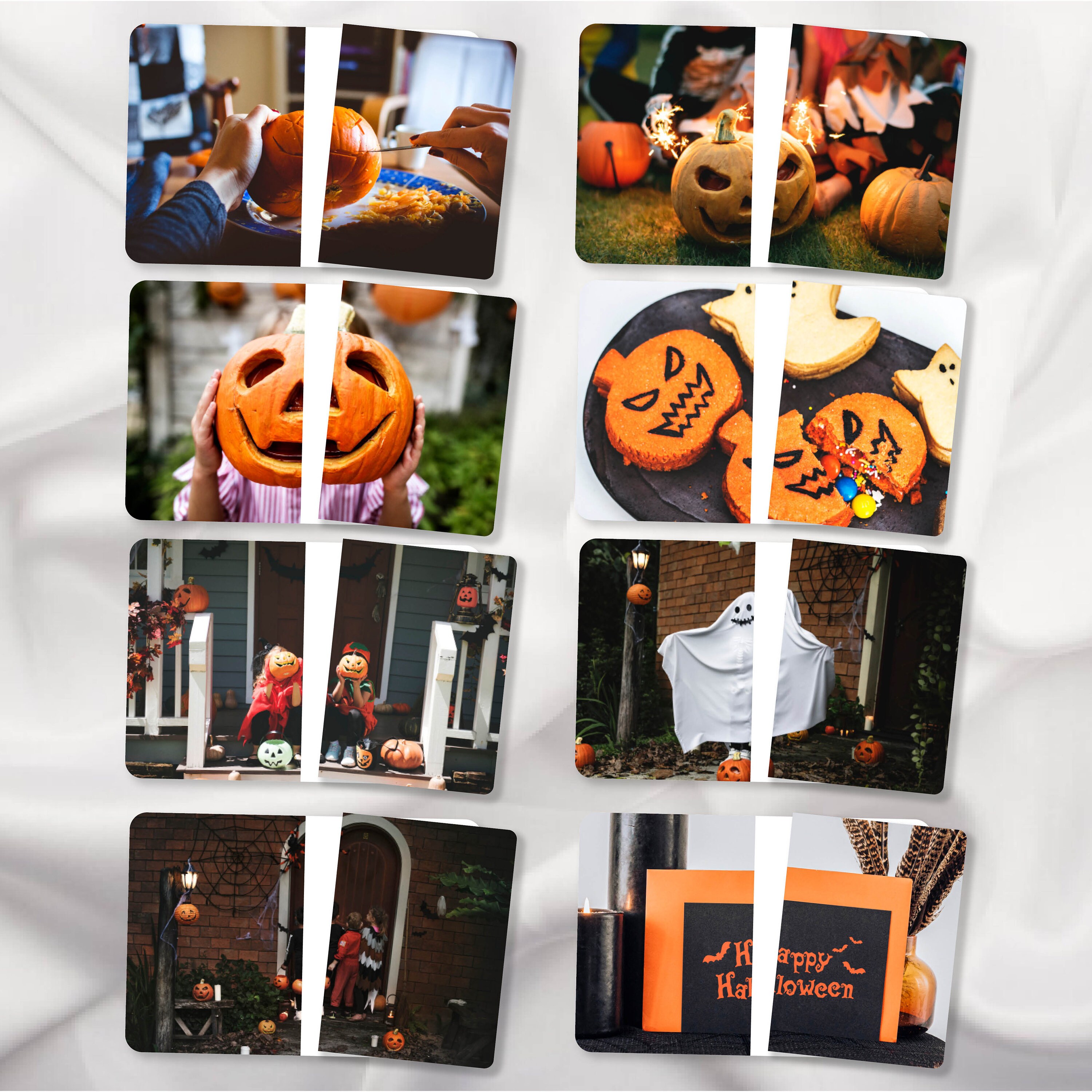 HALLOWEEN Montessori Picture Matching Activity Toddlers - Etsy