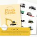 Large Vehicles Flash Cards | Construction & Public Service Trucks ...