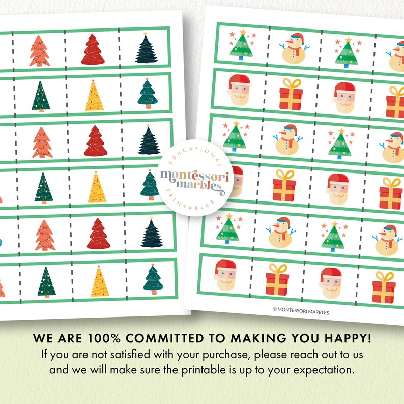 Christmas Cutting Strips | Montessori Fine Motor Scissor Skills ...
