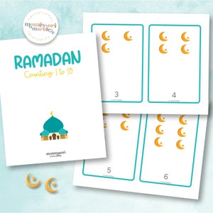 Ramadan Counting 1 to 10 | Number Recognition | Ages 2-5 | Islamic Math ...