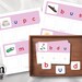 Montessori Pink Series Jumbled Word Cards for Short U - Etsy