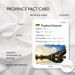 Canada Province Fact Cards | Montessori Geography Flash Cards ...