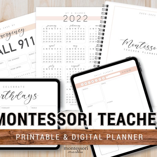 Assistants December 2022 Printable for Teachers THE ULTIMATE MONTESSORI ...
