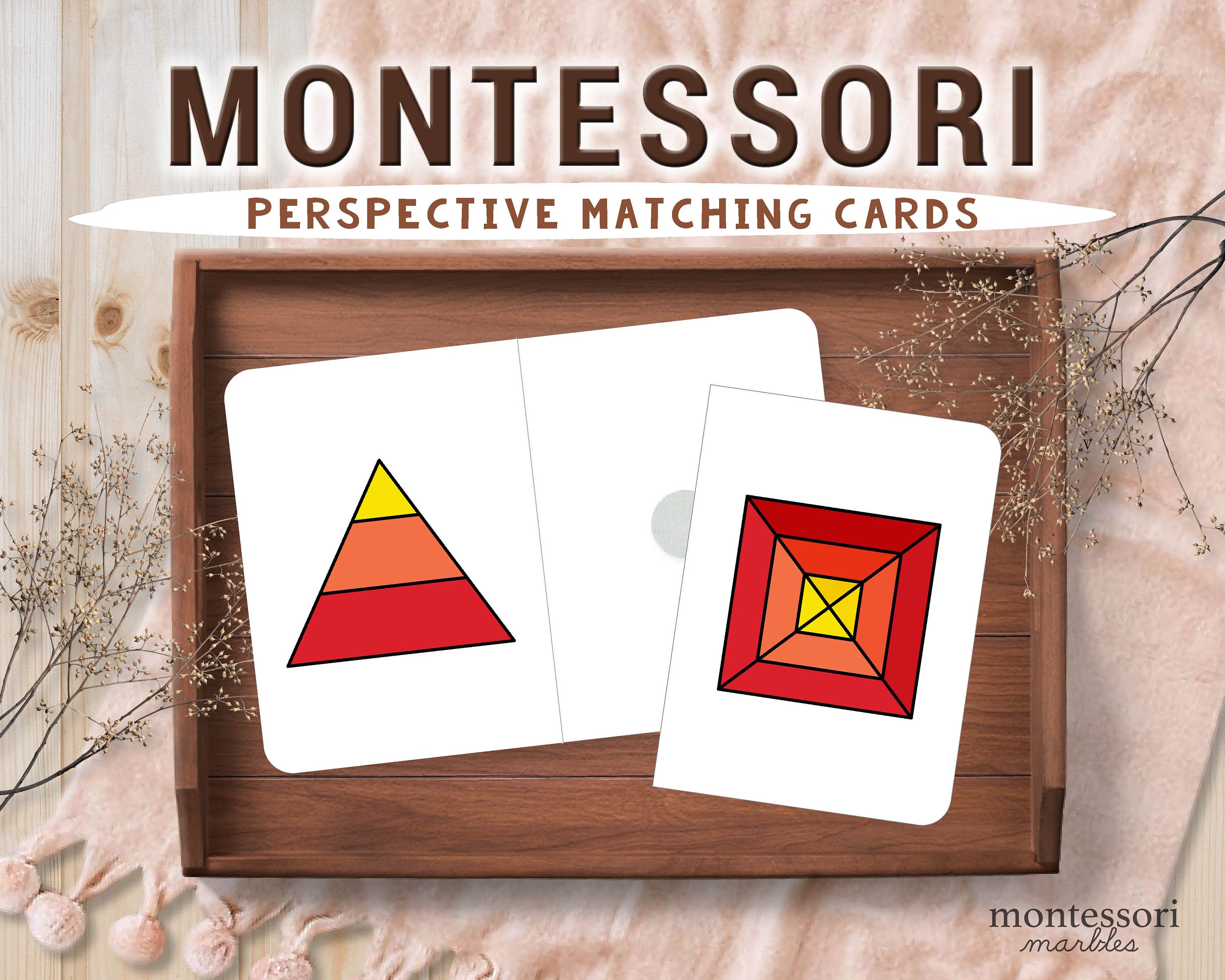 MATH PERSPECTIVE Top View and Side View Matching Cards - Etsy