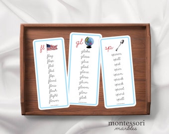 Montessori Blue Series Readers Set 1 decodable Phonetic - Etsy