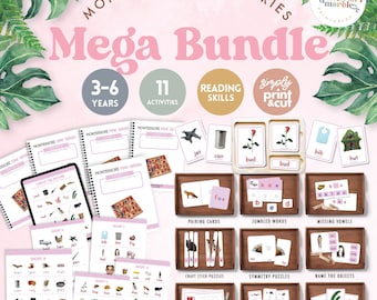 Montessori Pink Language Series - Etsy