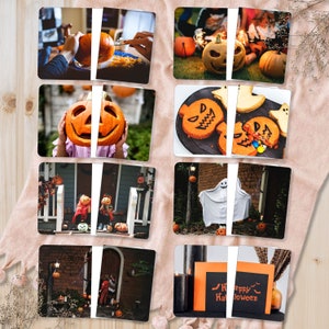 HALLOWEEN Montessori Picture Matching Activity Toddlers - Etsy