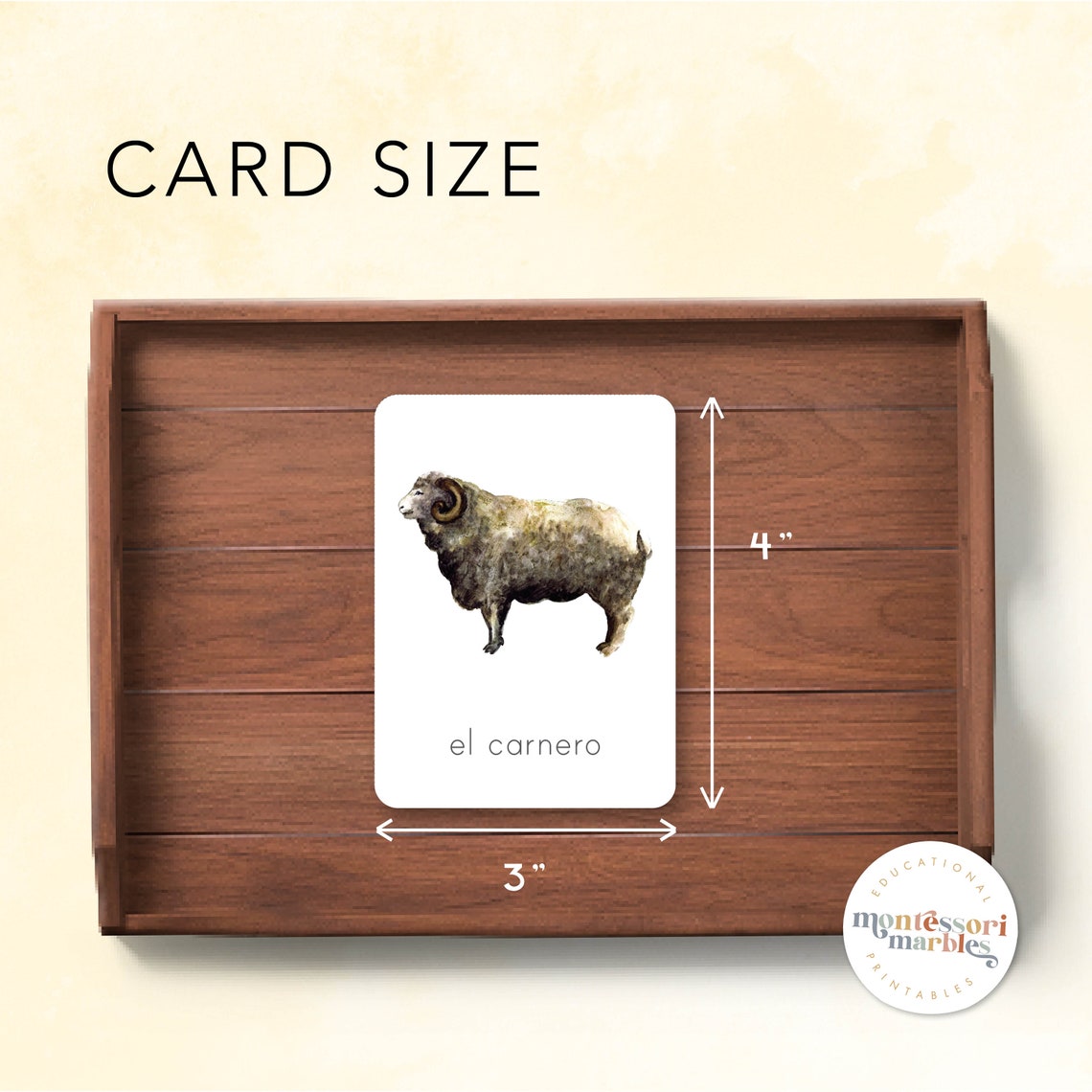 ANIMALES DE GRANJA Tarjetas Didácticas Farm Animals Flash Cards ...