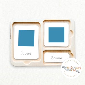 Geometric Shapes Nomenclature Cards for Montessori Inspired Learning - Etsy