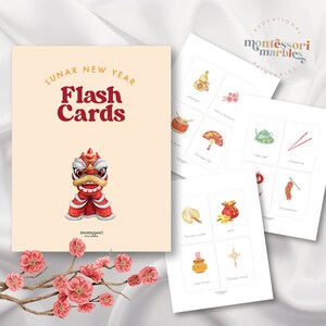 LUNAR NEW YEAR Montessori Flash Cards | Asian Studies | Learning About ...