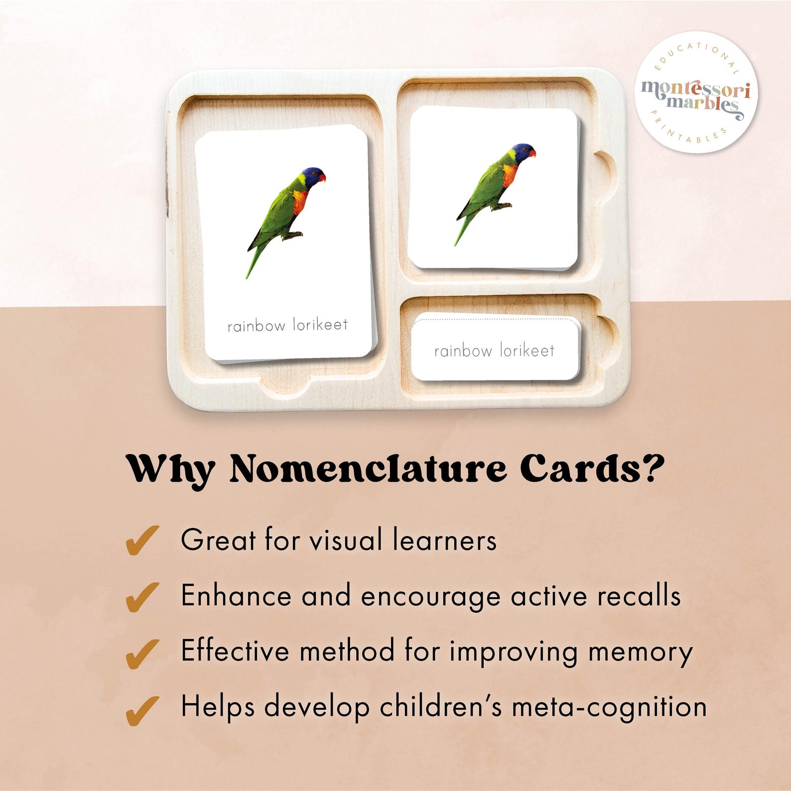 Australian Animals Nomenclature Cards | Montessori 3-part Cards ...