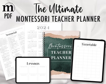 The Ultimate Montessori Teacher Planner January 2023-december - Etsy