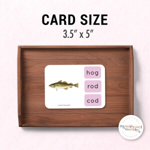 BUNDLE PACK Montessori Pink Series | Name the Objects Short A,E,I,O,U ...