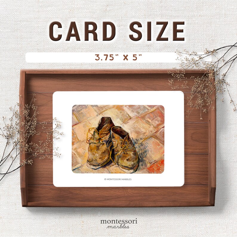 VINCENT VAN GOGH Matching Picture Cards Famous Paintings Art - Etsy