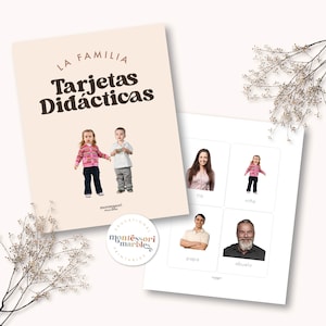 LA FAMILIA Tarjetas Didácticas | Family Flash Cards | Spanish Resources ...