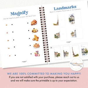 FRANCE Activity Workbook and Flash Cards | Fun Printable to Learn About ...