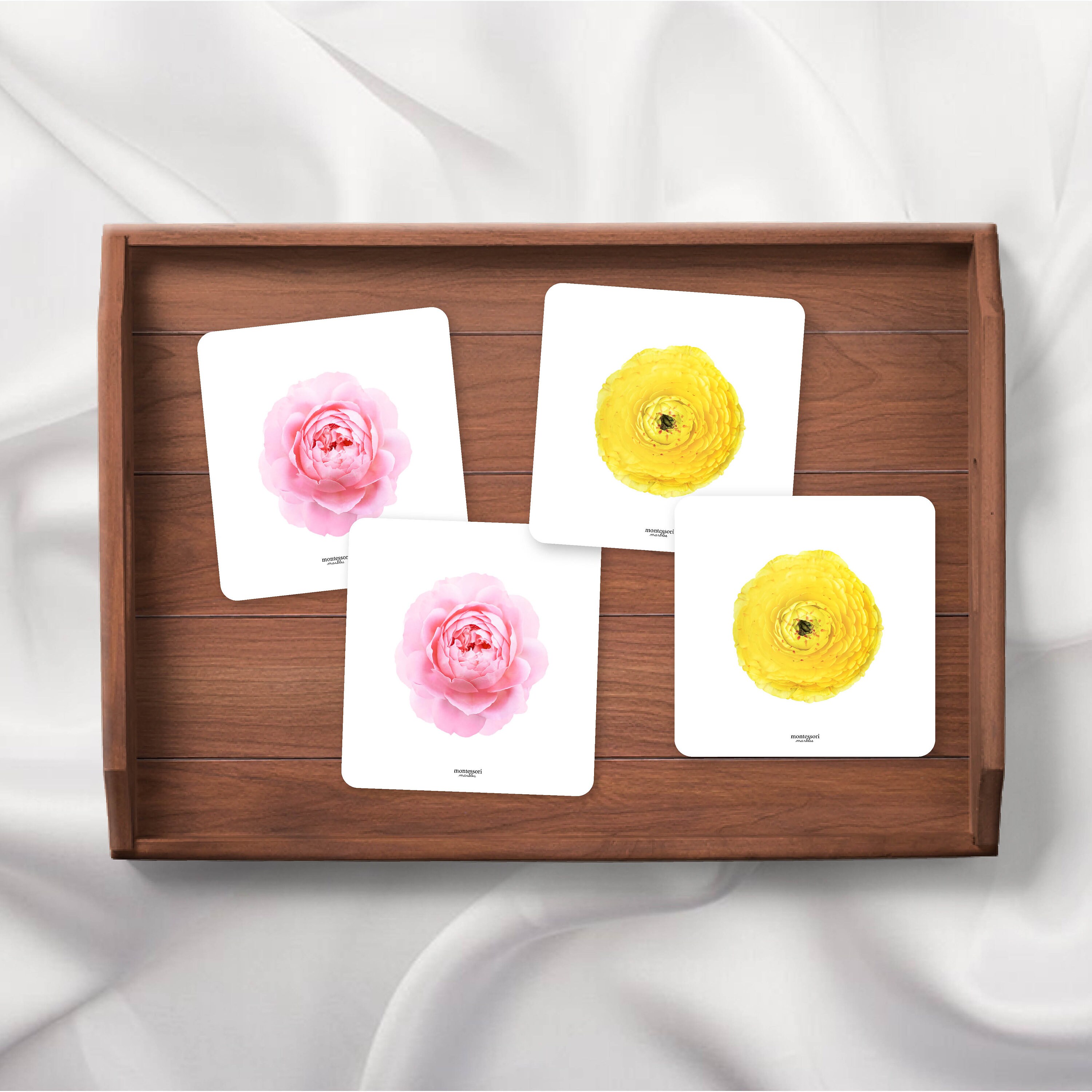 SPRING FLOWERS Matching and Memory Games Fun Activity for Preschool ...