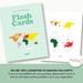 Seven Continents Flash Cards: Montessori Geography (digital Download ...