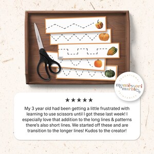 FALL BUNDLE Montessori Inspired Activities for Kindergarten | Visual ...