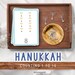 HANUKKAH Counting Cards, Counter Cards, Count 1 to 10, Preschool Math ...