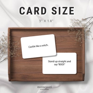 HALLOWEEN Action Cards, Fun Games for Halloween, Halloween Preschool ...