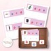 Montessori Pink Series Jumbled Word Cards for Short O, Activity for ...