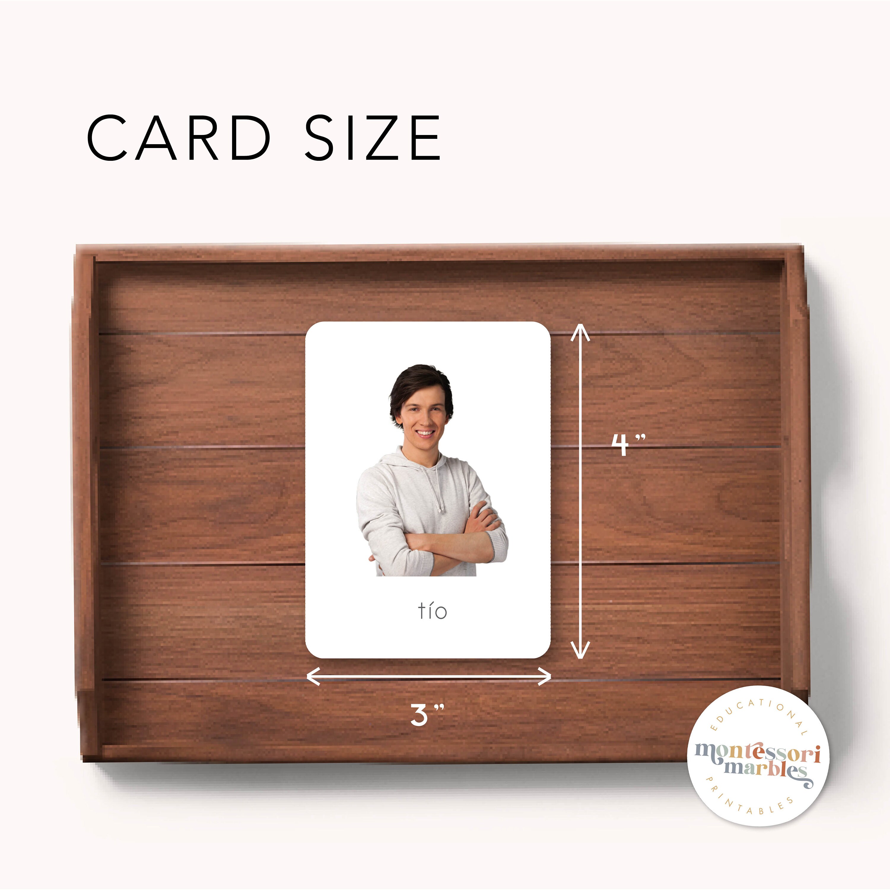 LA FAMILIA Tarjetas Didácticas Family Flash Cards Spanish Resources ...