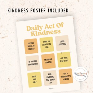 KINDNESS 5-day Journal for Kids | Being Kind | Journal Prompts for ...