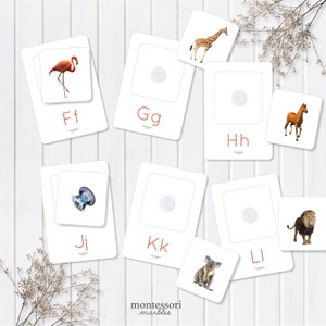 BEGINNING SOUNDS Matching Cards Montessori Activity Cards - Etsy