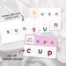 Montessori Pink Series Jumbled Word Cards for Short U - Etsy