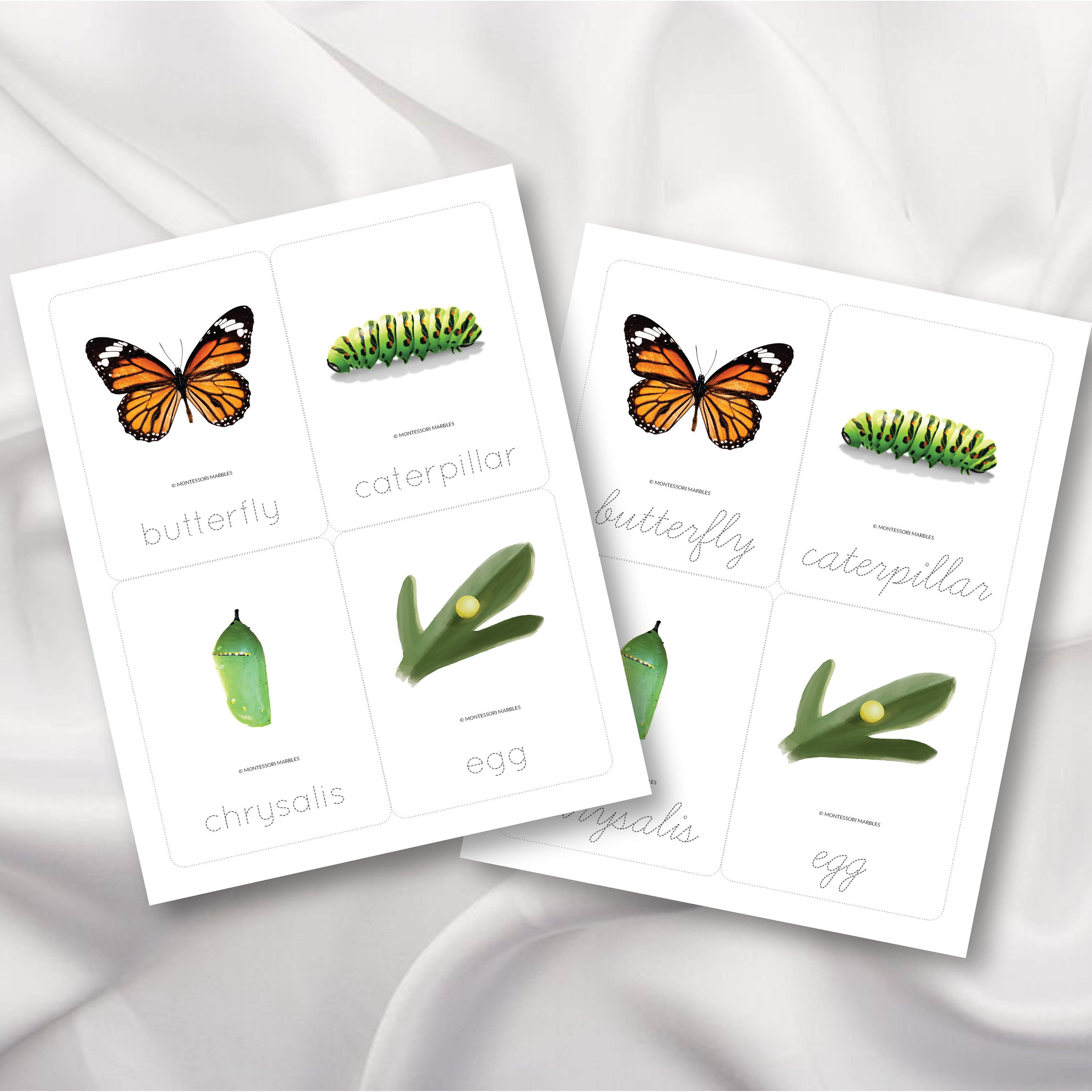 Butterfly Tracing Activities for Preschool and Kindergarten in - Etsy