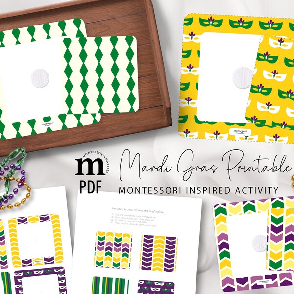 Mardi Gras Activity - Etsy