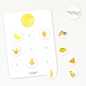 PRIMARY COLORS Sorting Cards, Montessori Inspired Activities, Preschool ...