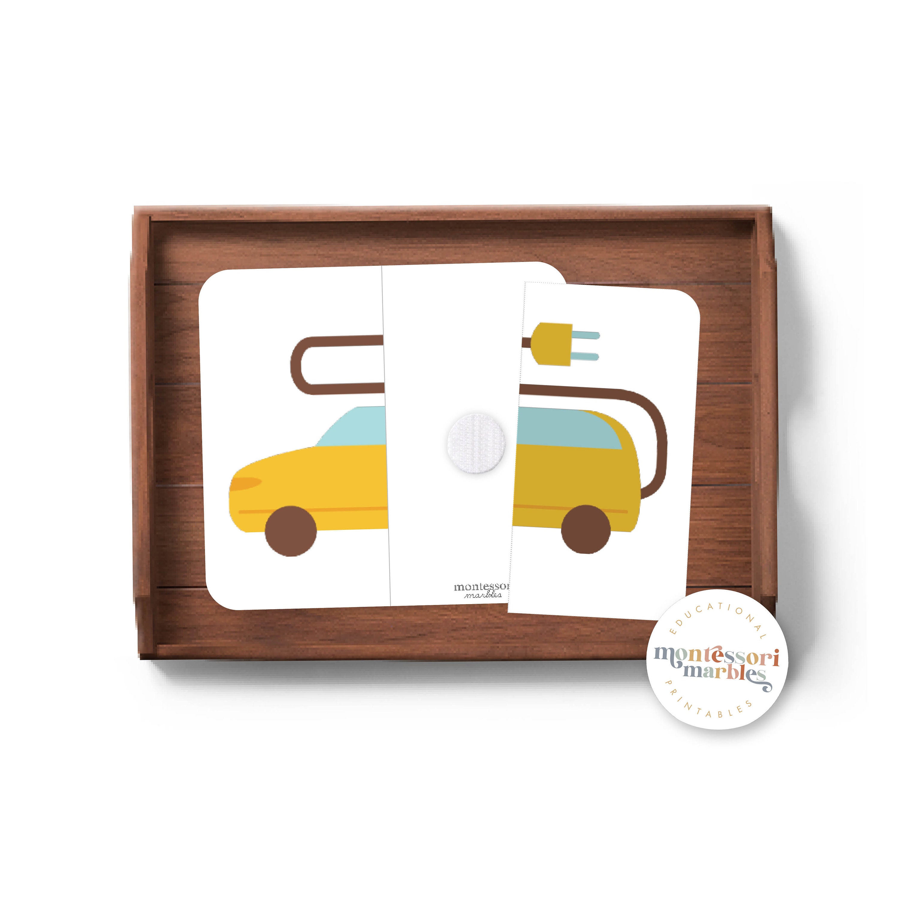 Earth Day Symmetry Matching Puzzle | Montessori Ecology Learning Cards ...
