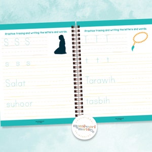 RAMADAN Tracing Practice Workbook | Cultural Activity for Kindergarten ...