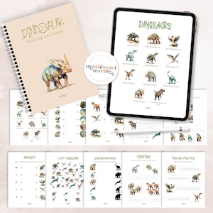 DINOSAUR Activity Workbook | Fun Printable for Dinosaur Week | Morning ...